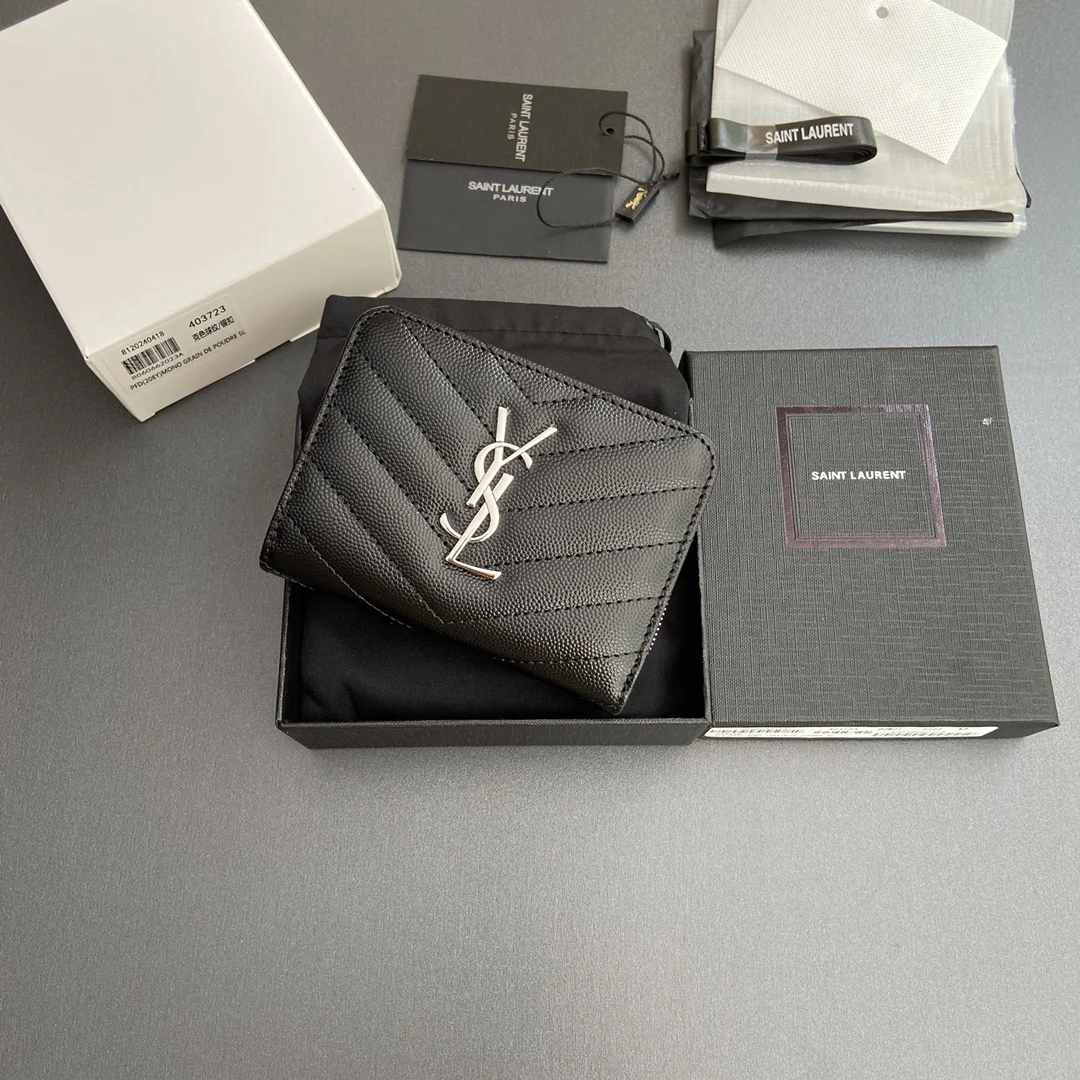 Accurate model YSL Wallets Purse