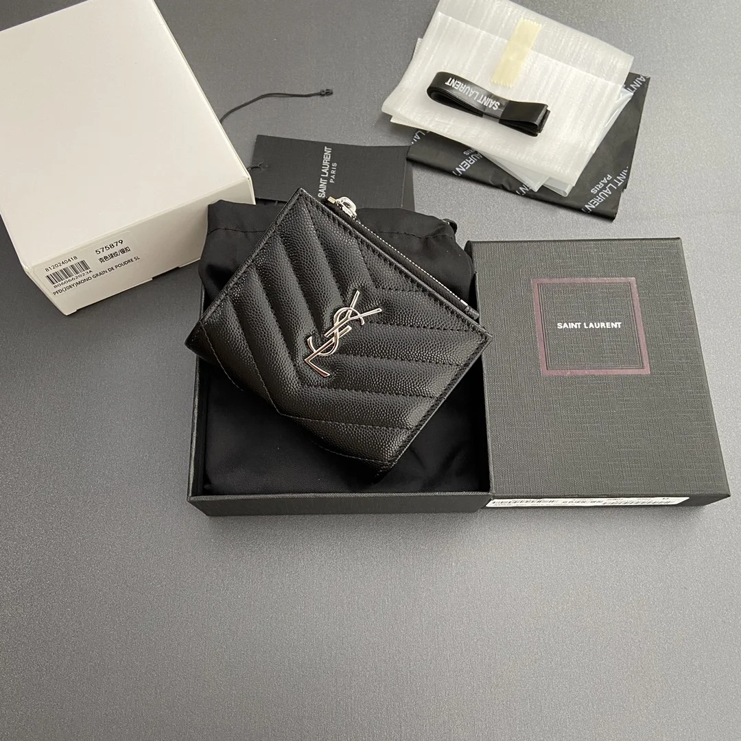Authentic YSL Wallets Purse