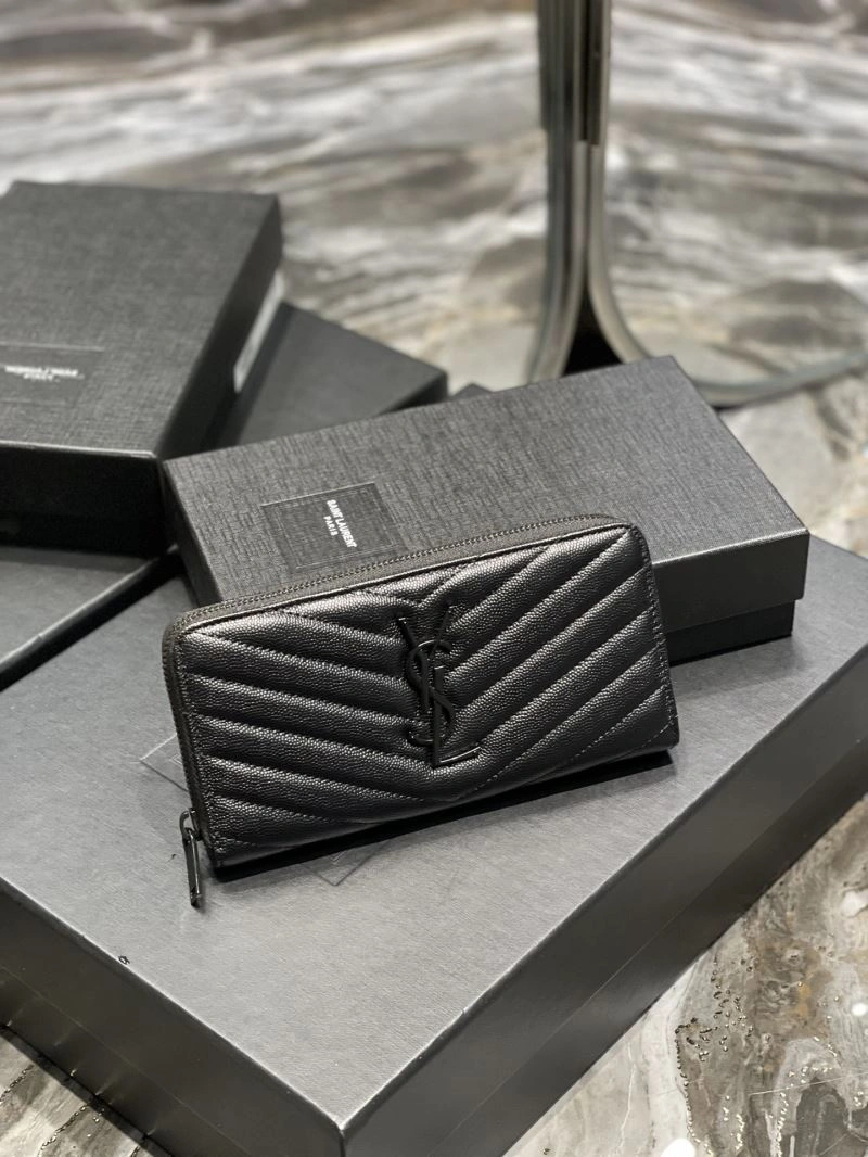 Real YSL Wallets Purse