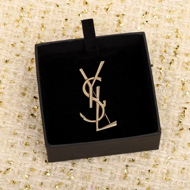 Authentic Ysl Brooches