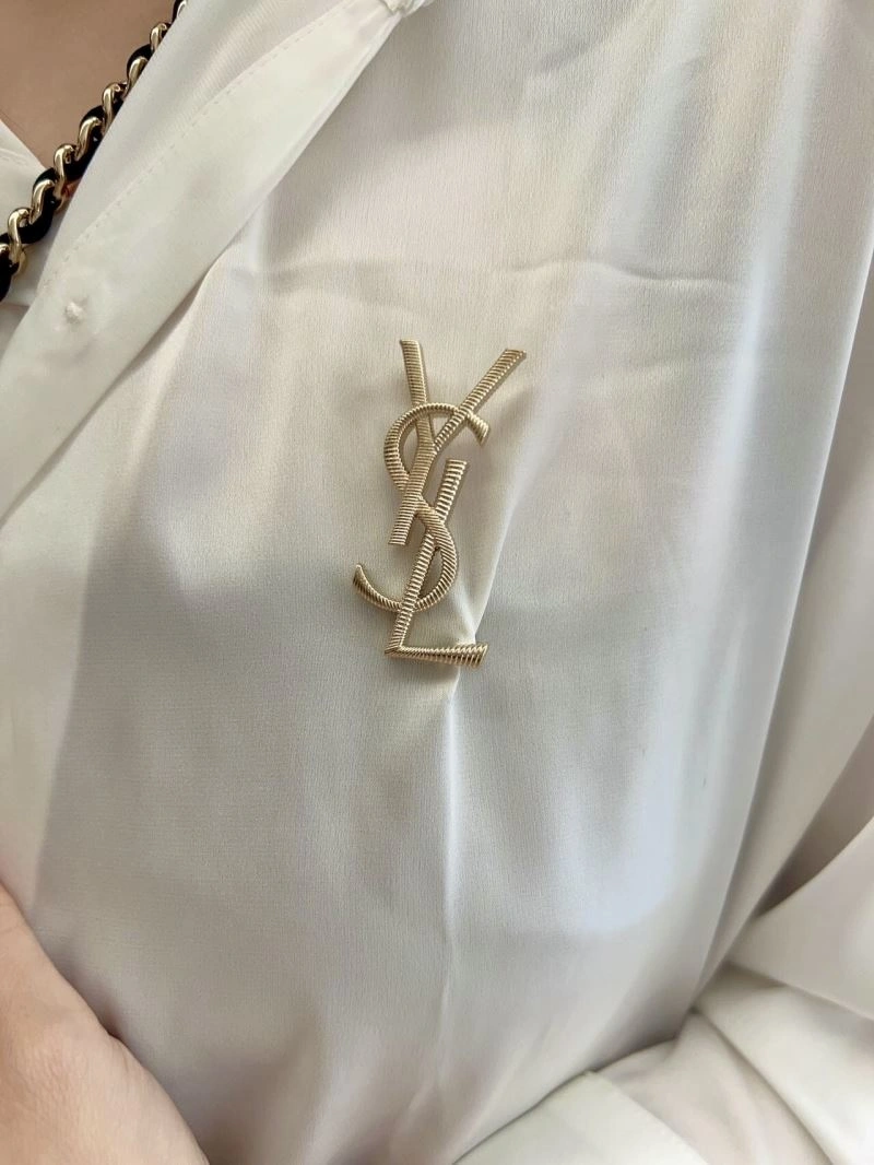 Authentic Ysl Brooches