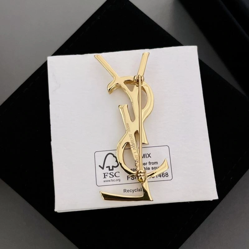 Indistinguishable Ysl Brooches