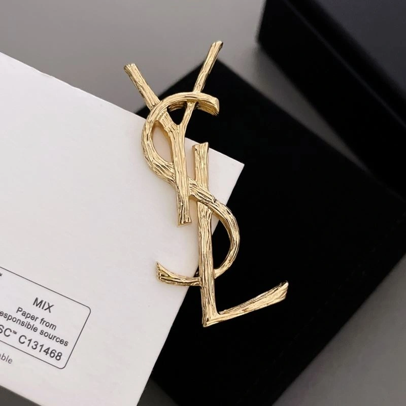 Indistinguishable Ysl Brooches