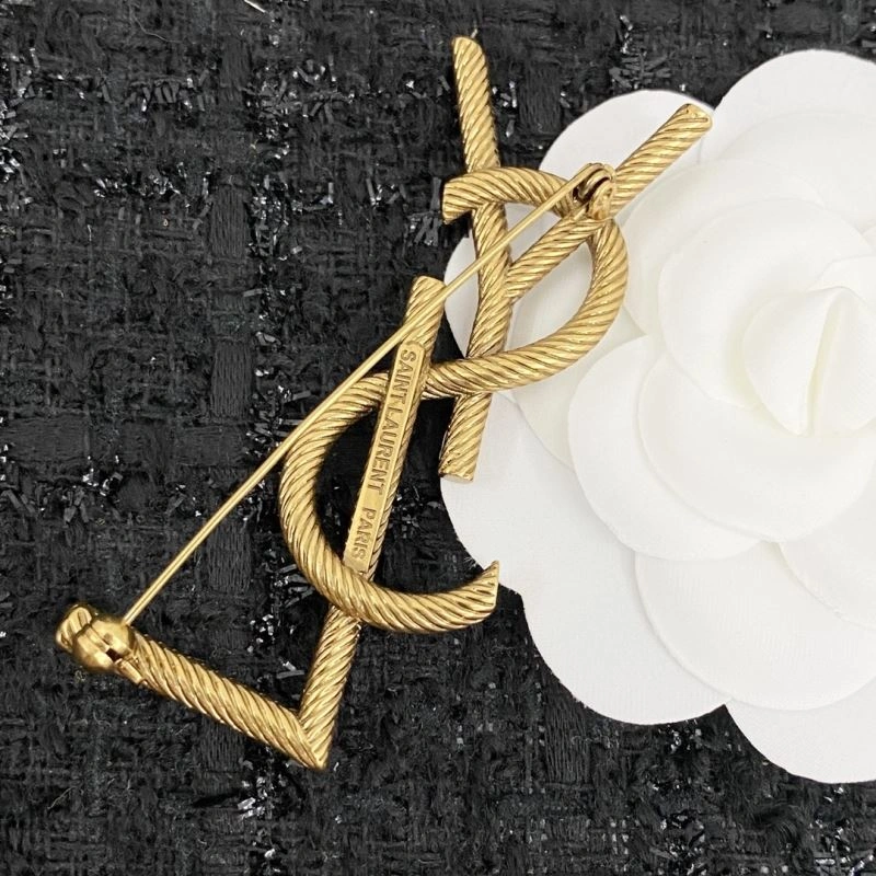 Brand-authenticated Ysl Brooches