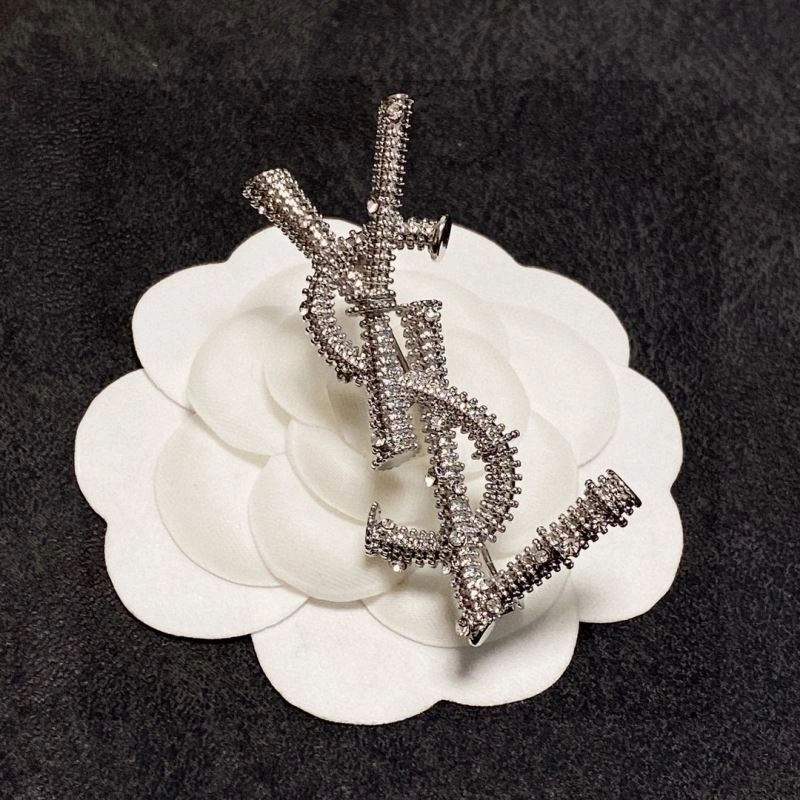 Brand-authenticated Ysl Brooches