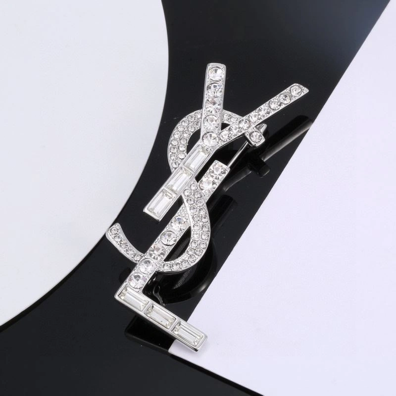 Brand-authenticated Ysl Brooches