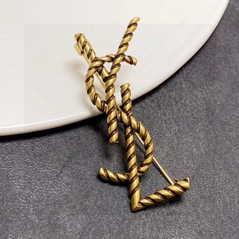 Top mirror Ysl Brooches