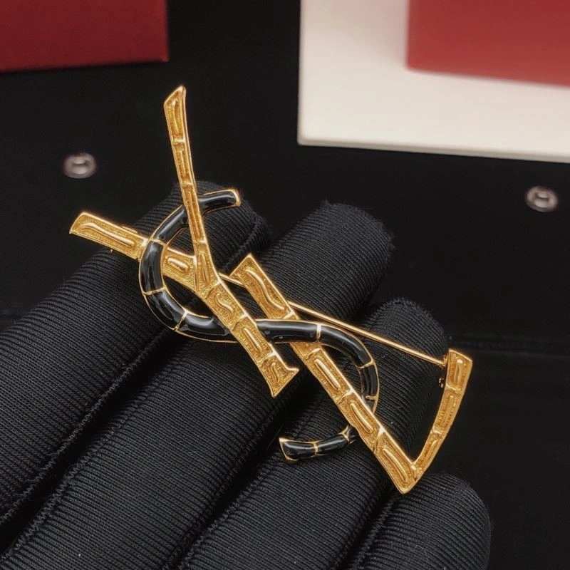 Indistinguishable Ysl Brooches
