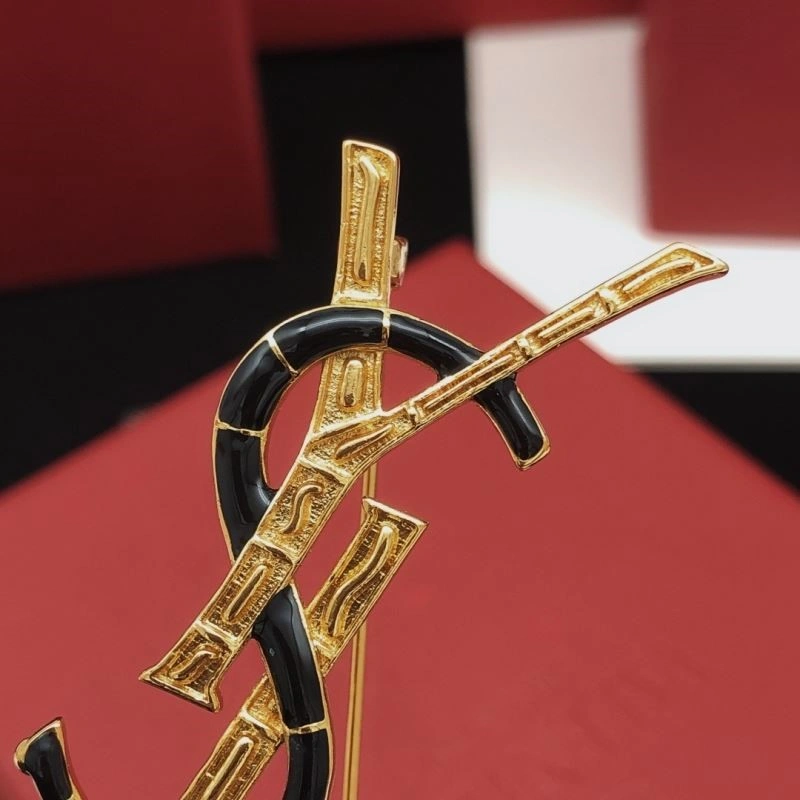 Indistinguishable Ysl Brooches