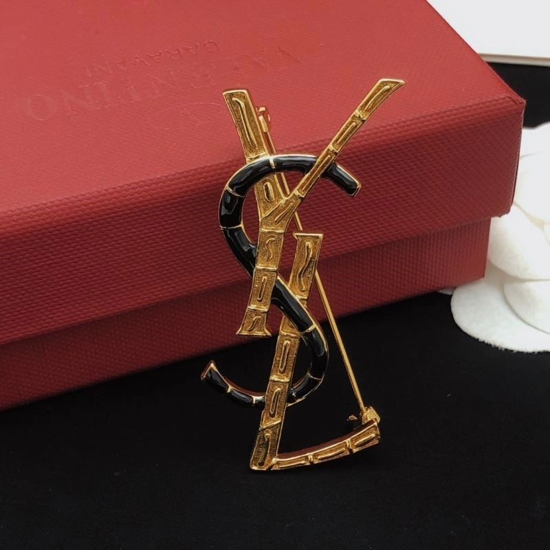 Indistinguishable Ysl Brooches
