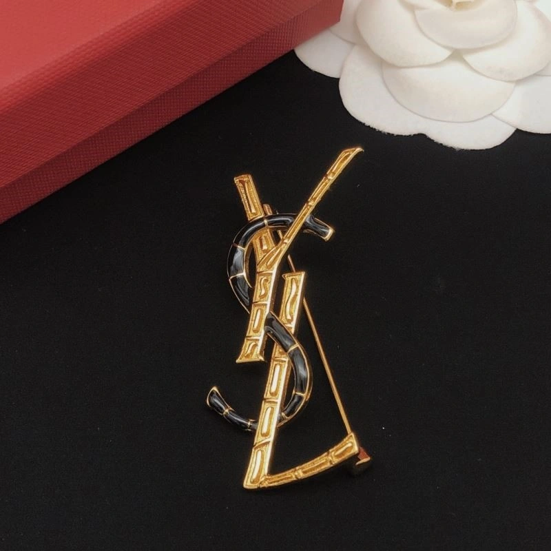 Indistinguishable Ysl Brooches