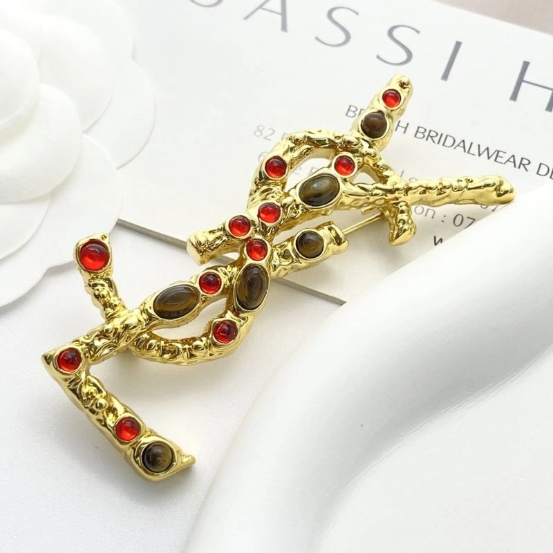 Ysl Brooches