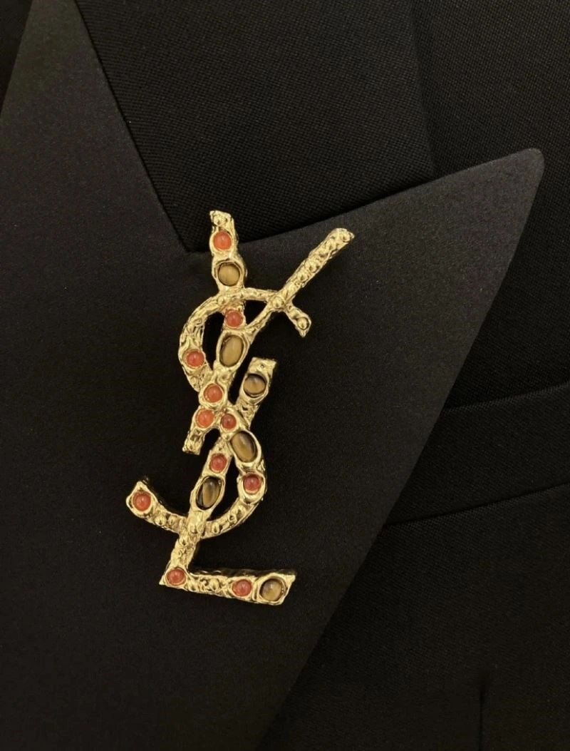 Ysl Brooches