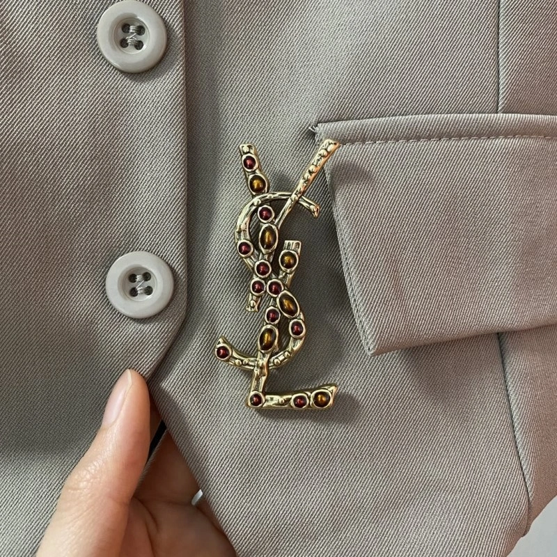 Legit Ysl Brooches
