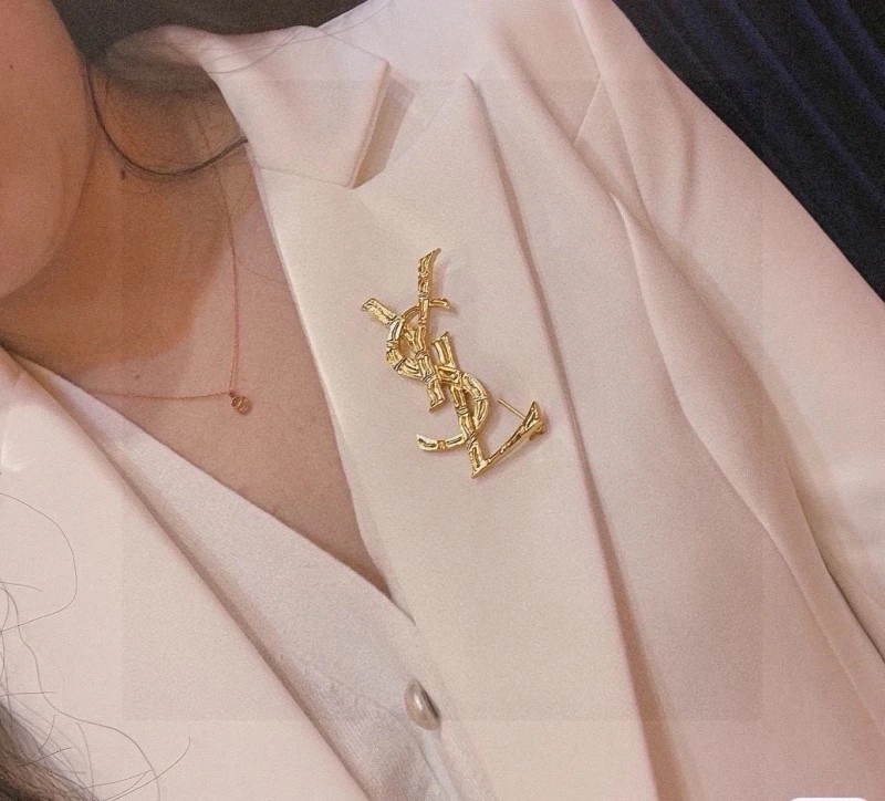 Real Ysl Brooches