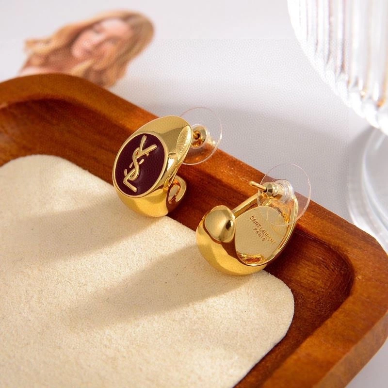 Brand-authenticated Ysl Earrings