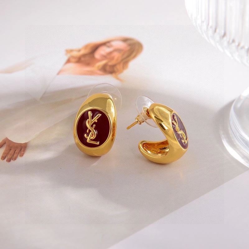 Brand-authenticated Ysl Earrings