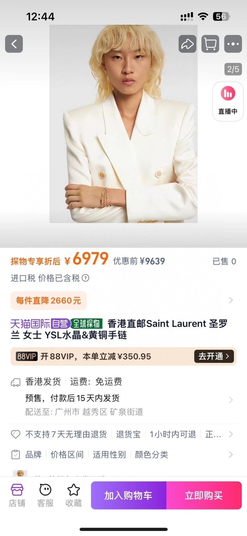 Value-priced Ysl Earrings