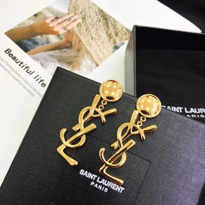 Real Ysl Earrings
