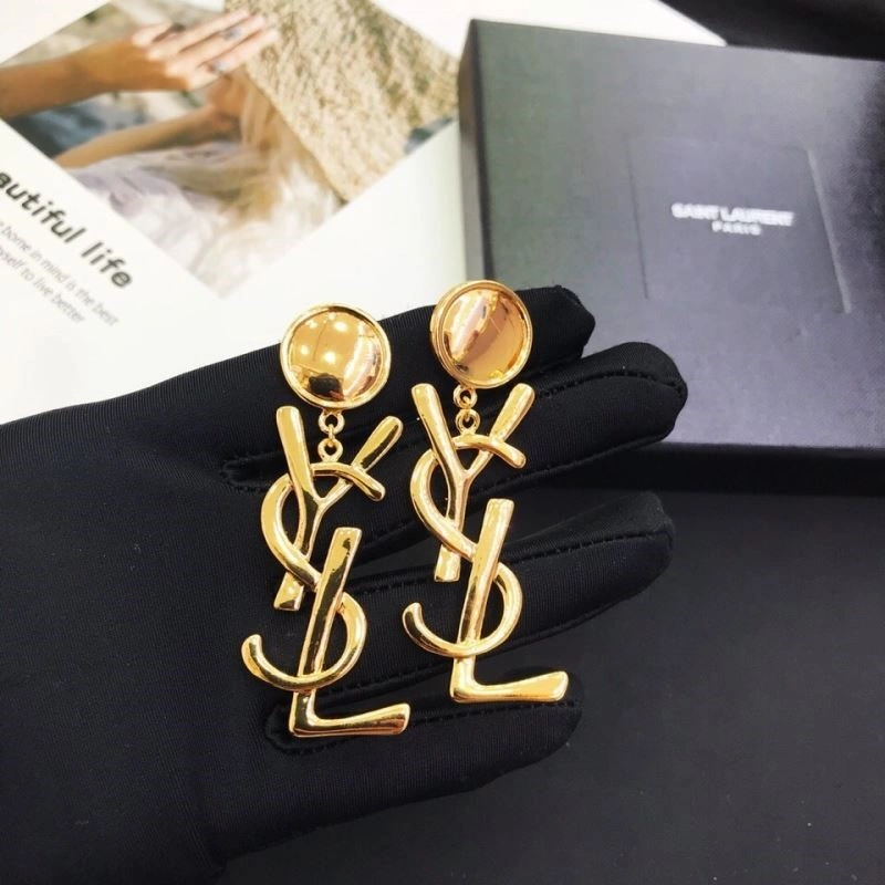 Real Ysl Earrings