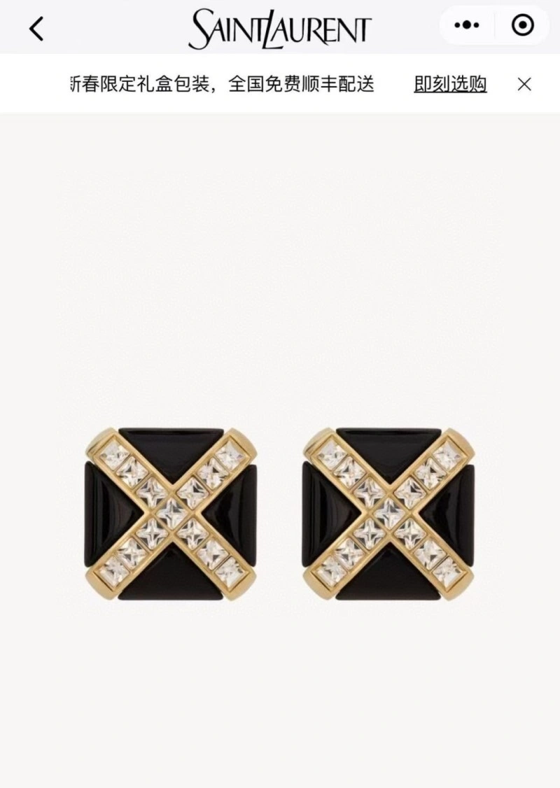Ysl Earrings