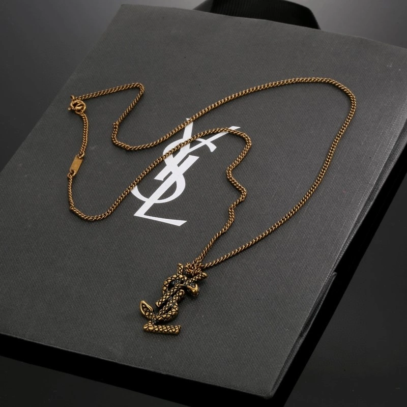 Accurate model Ysl Necklaces