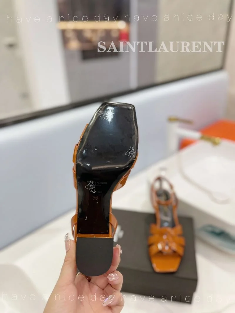 1:1 copy Ysl Sandals