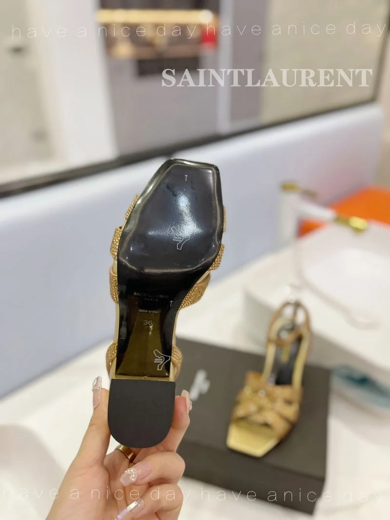 Real Ysl Sandals