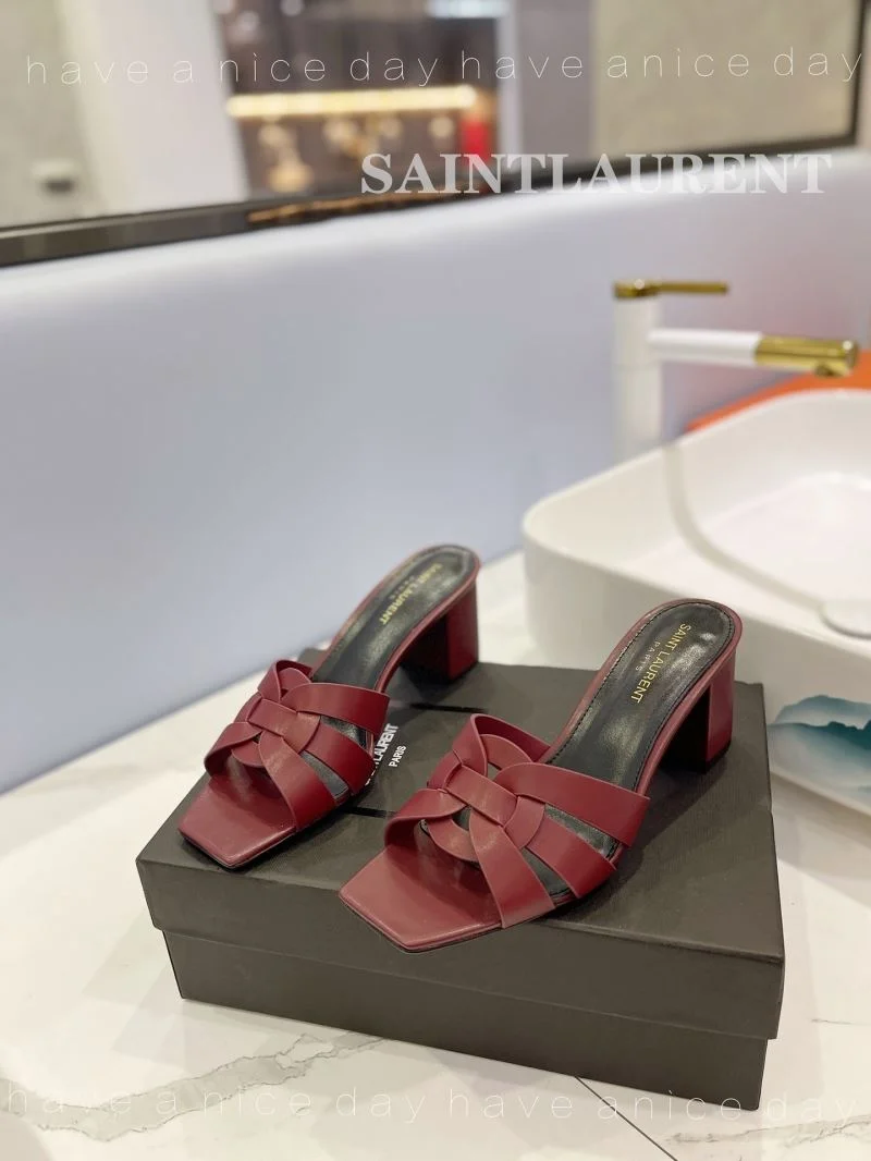 1:1 copy Ysl Sandals