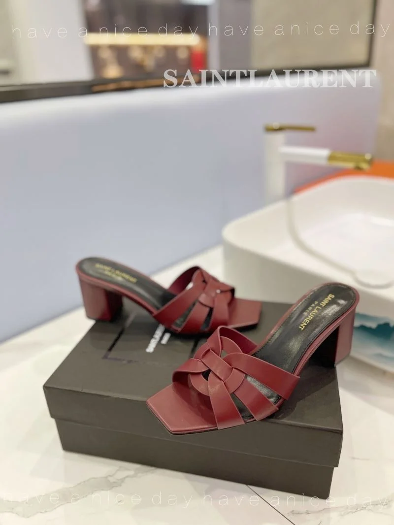 1:1 copy Ysl Sandals