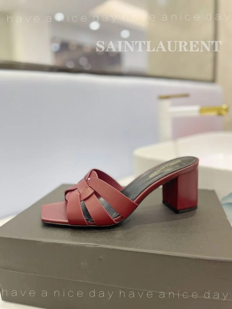 1:1 copy Ysl Sandals