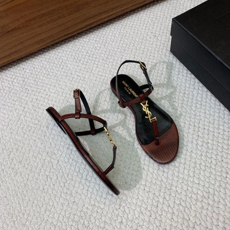 Brand-authenticated Ysl Sandals
