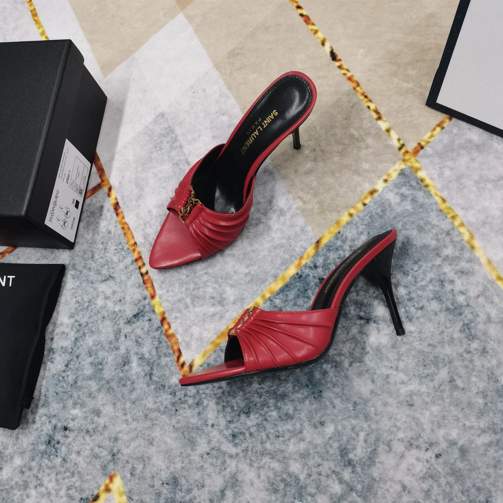 Authentic Ysl Sandals