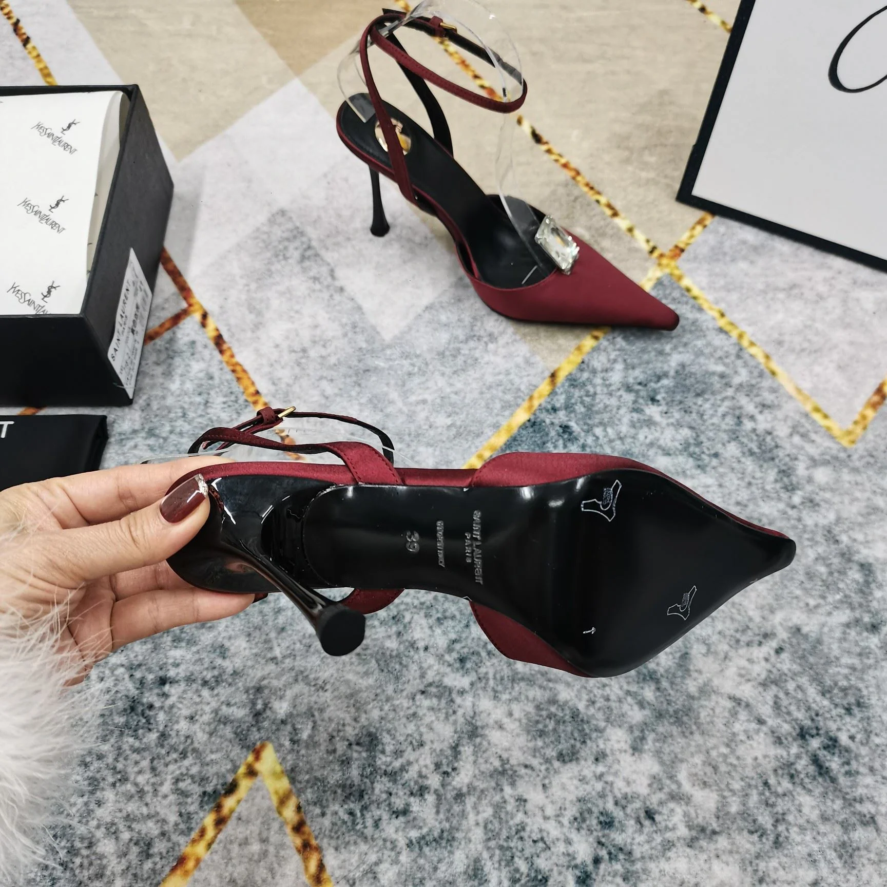 Genuine Ysl Sandals