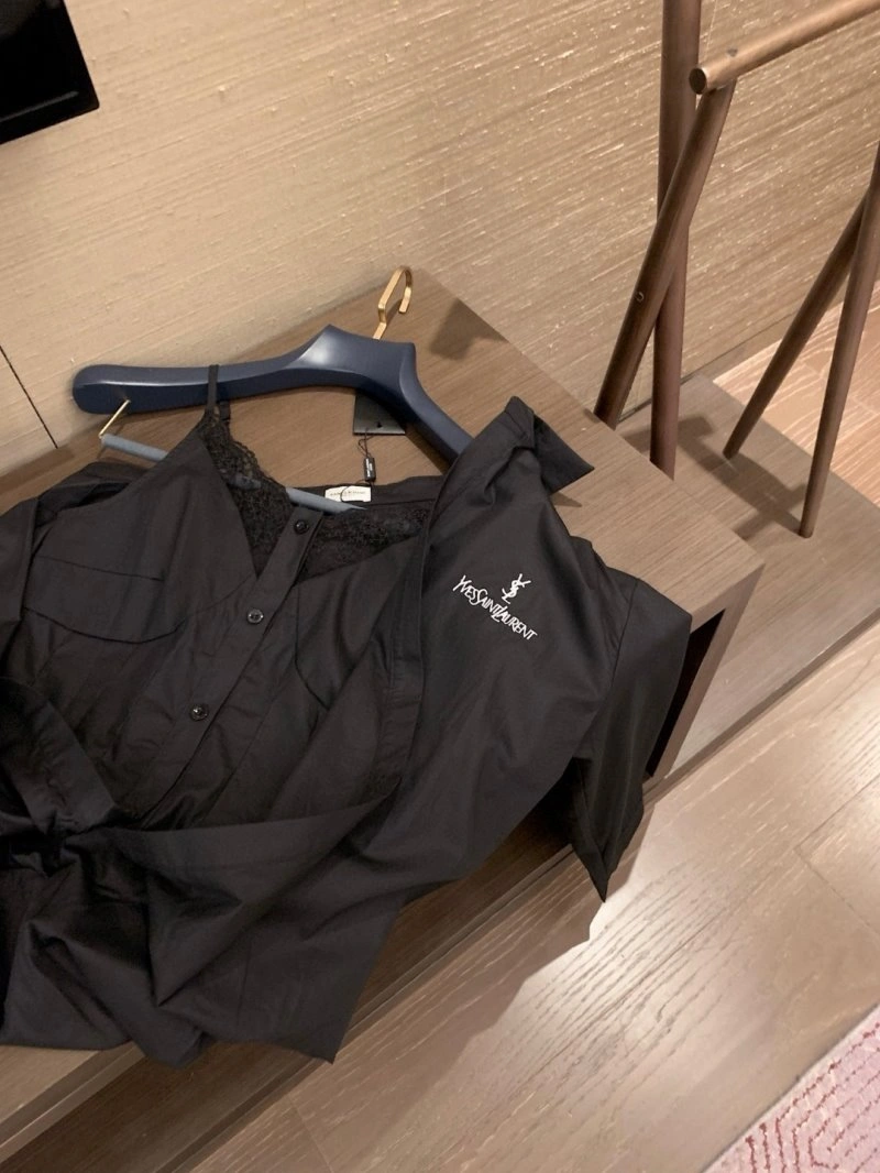 Exact replica Ysl Shirts