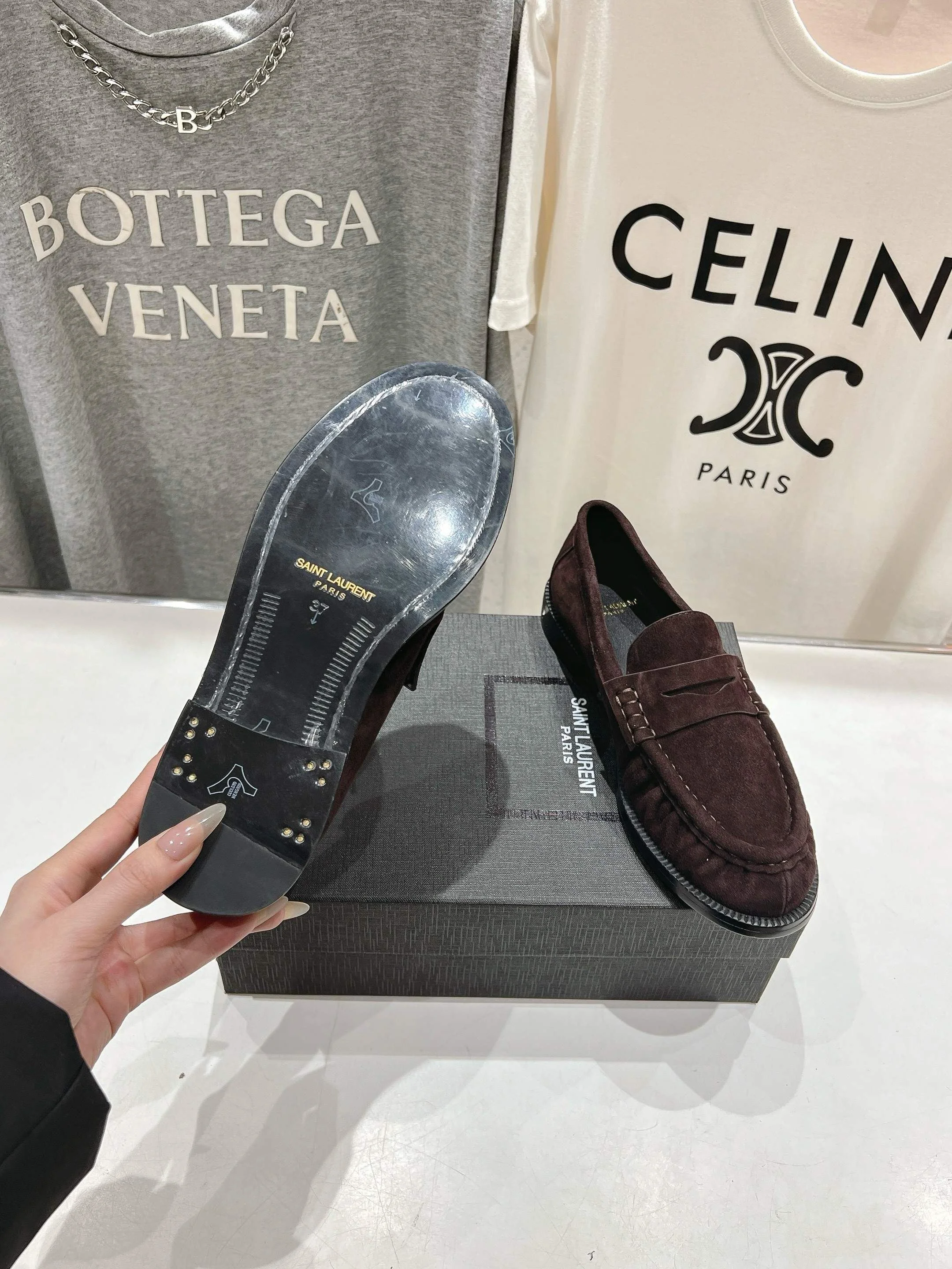 Brand-authenticated Ysl Shoes