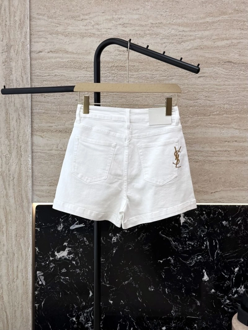 Brand-authenticated Ysl Short Pants