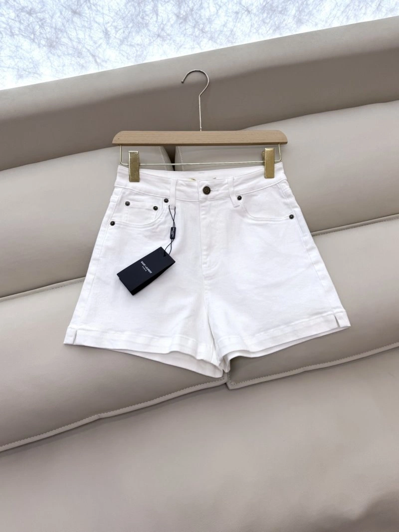 Brand-authenticated Ysl Short Pants