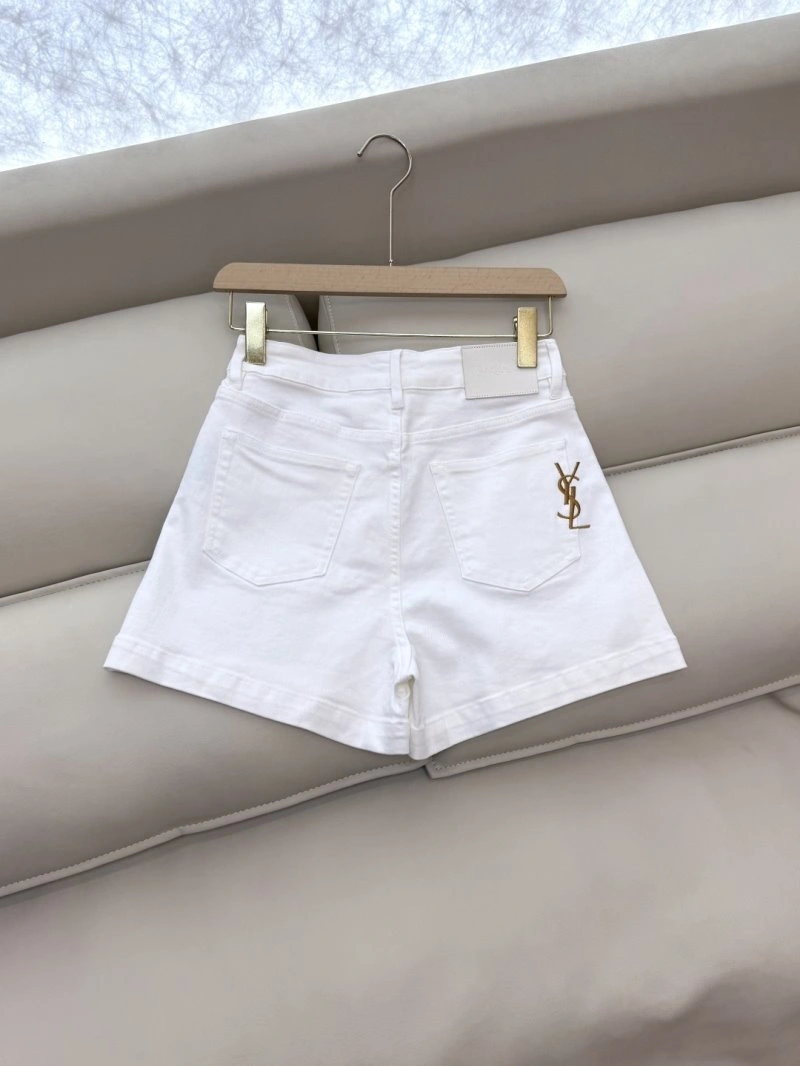Brand-authenticated Ysl Short Pants