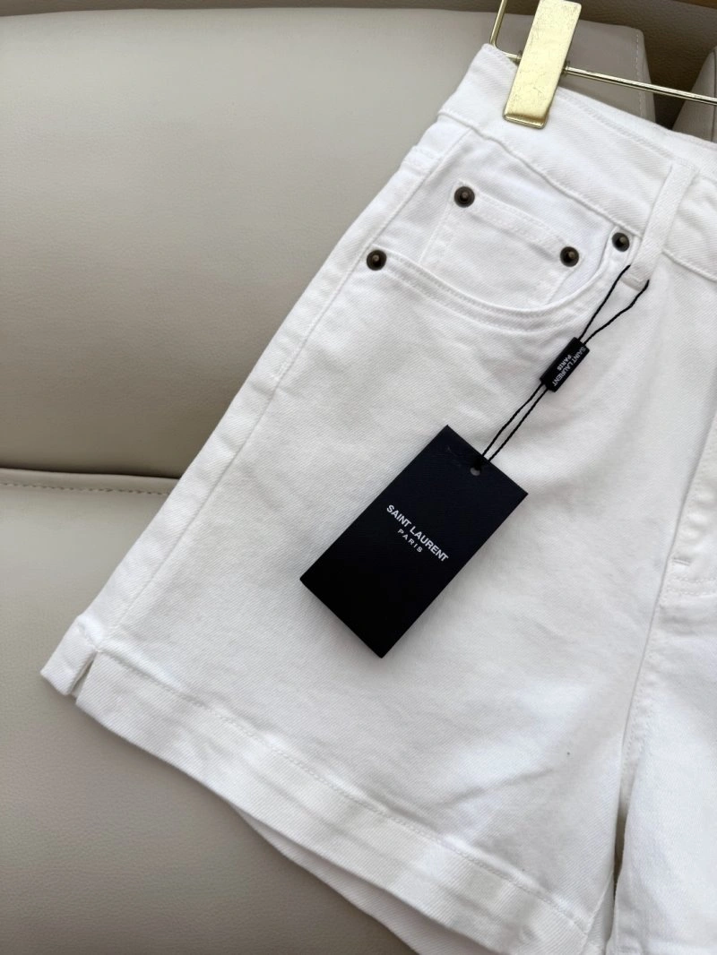 Brand-authenticated Ysl Short Pants