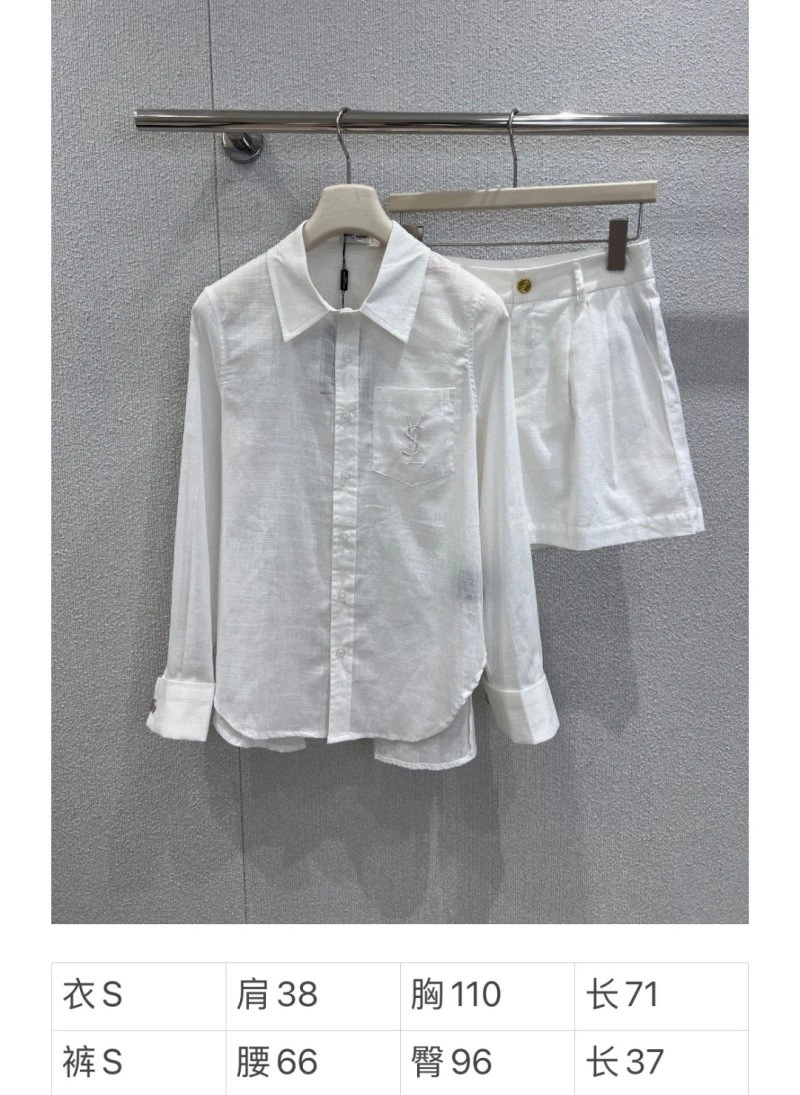1:1 copy Ysl Short Suits