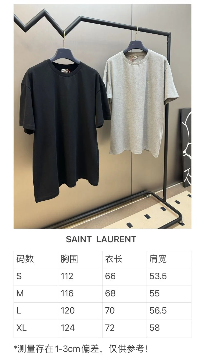 1:1 copy Ysl T-Shirts