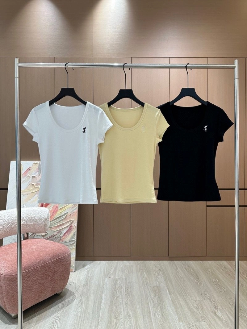 Exact replica Ysl T-Shirts