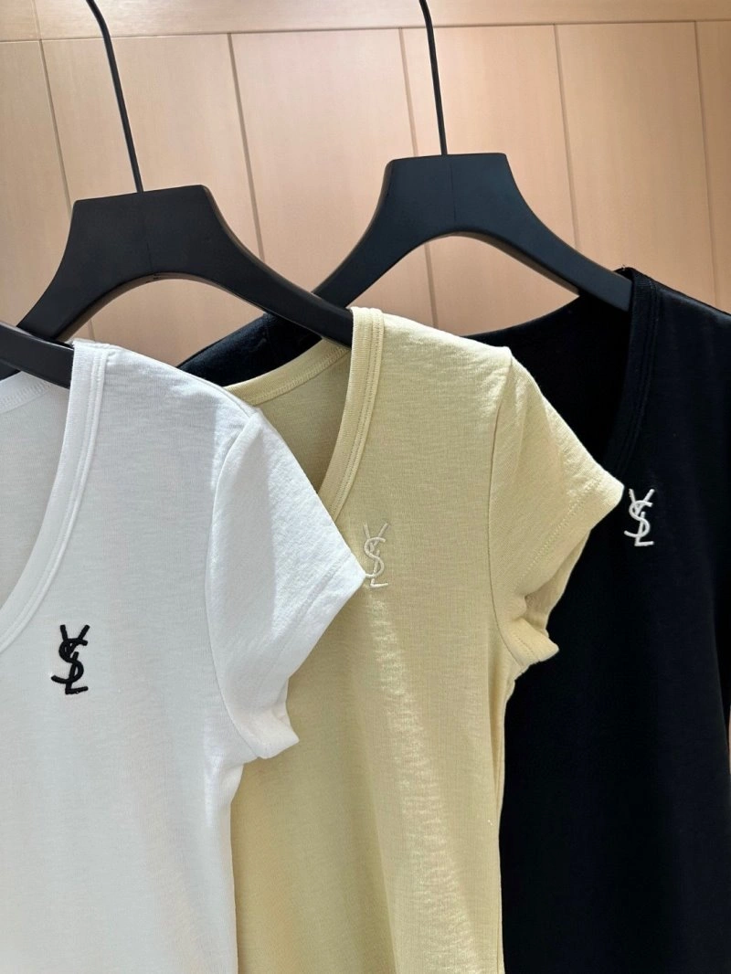 Exact replica Ysl T-Shirts