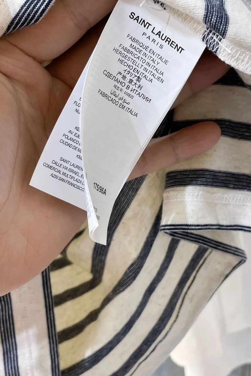 Brand-authenticated Ysl T-Shirts