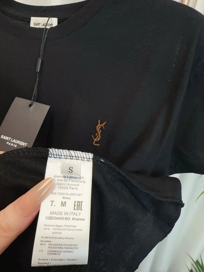 Precise copy Ysl T-Shirts