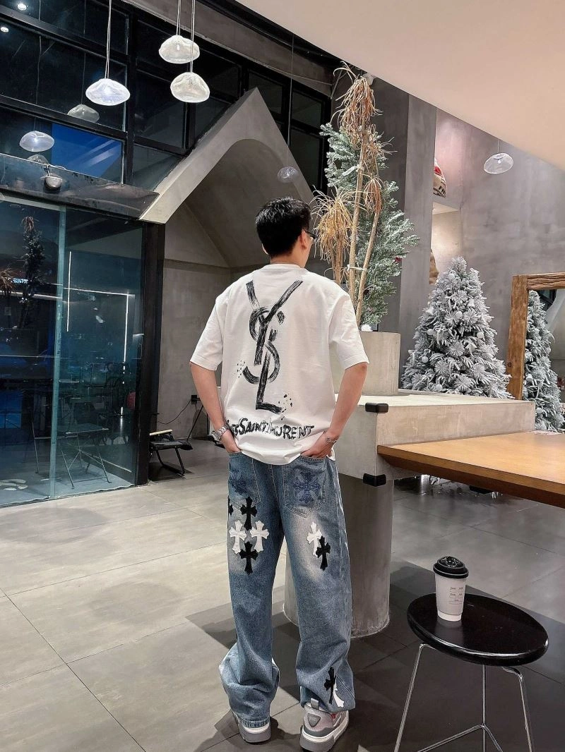 Precise copy Ysl T-Shirts