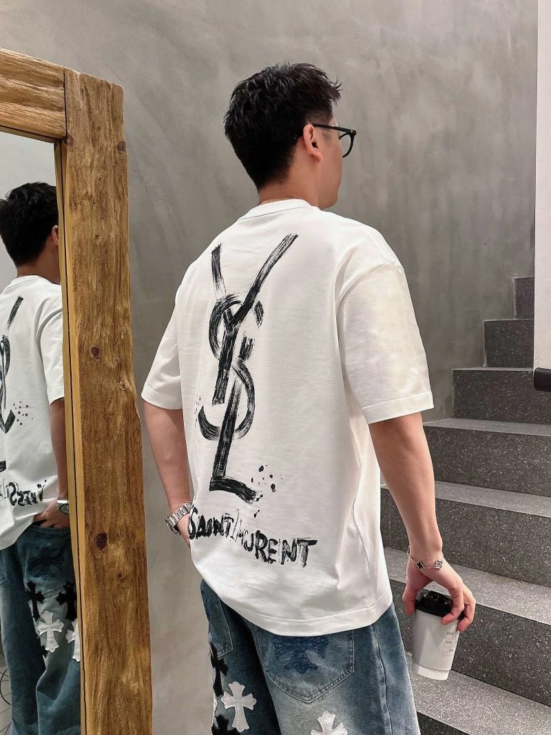 Precise copy Ysl T-Shirts