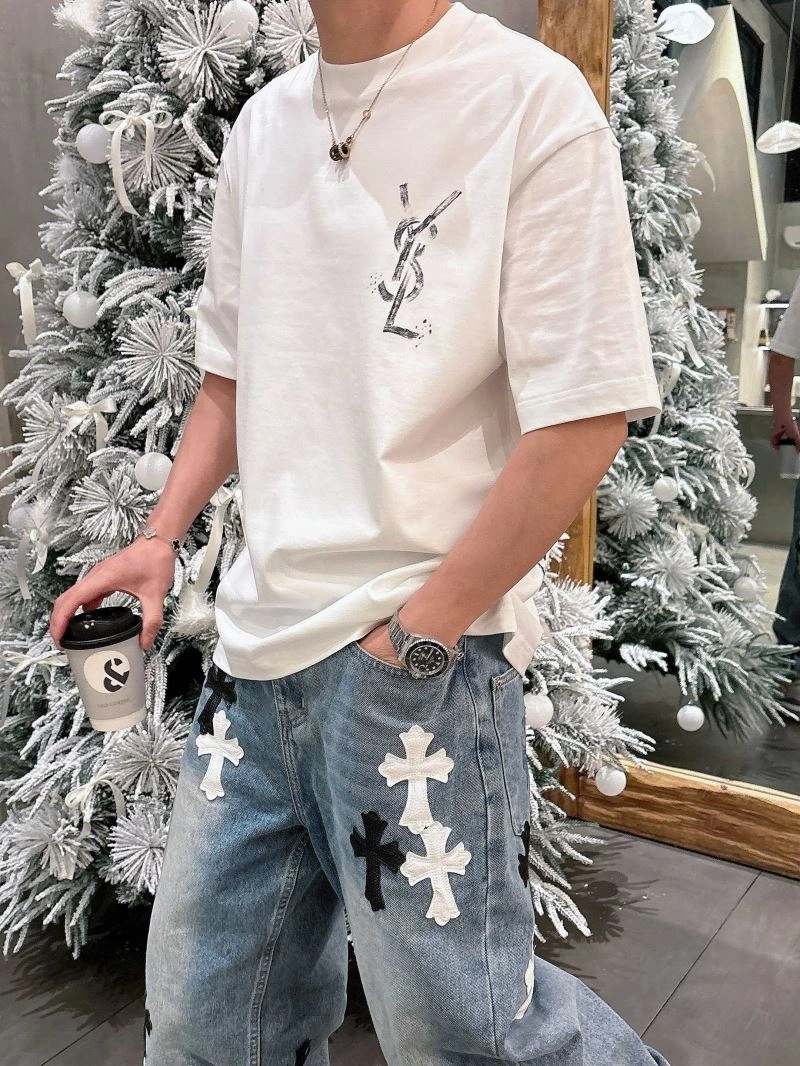 Precise copy Ysl T-Shirts