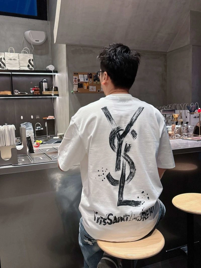 Precise copy Ysl T-Shirts